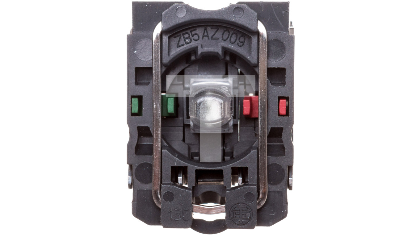 Przełącznik 2 położeniowy pokrętło 22mm zielony 1Z 1R bez samopowrotu z podświetleniem ...