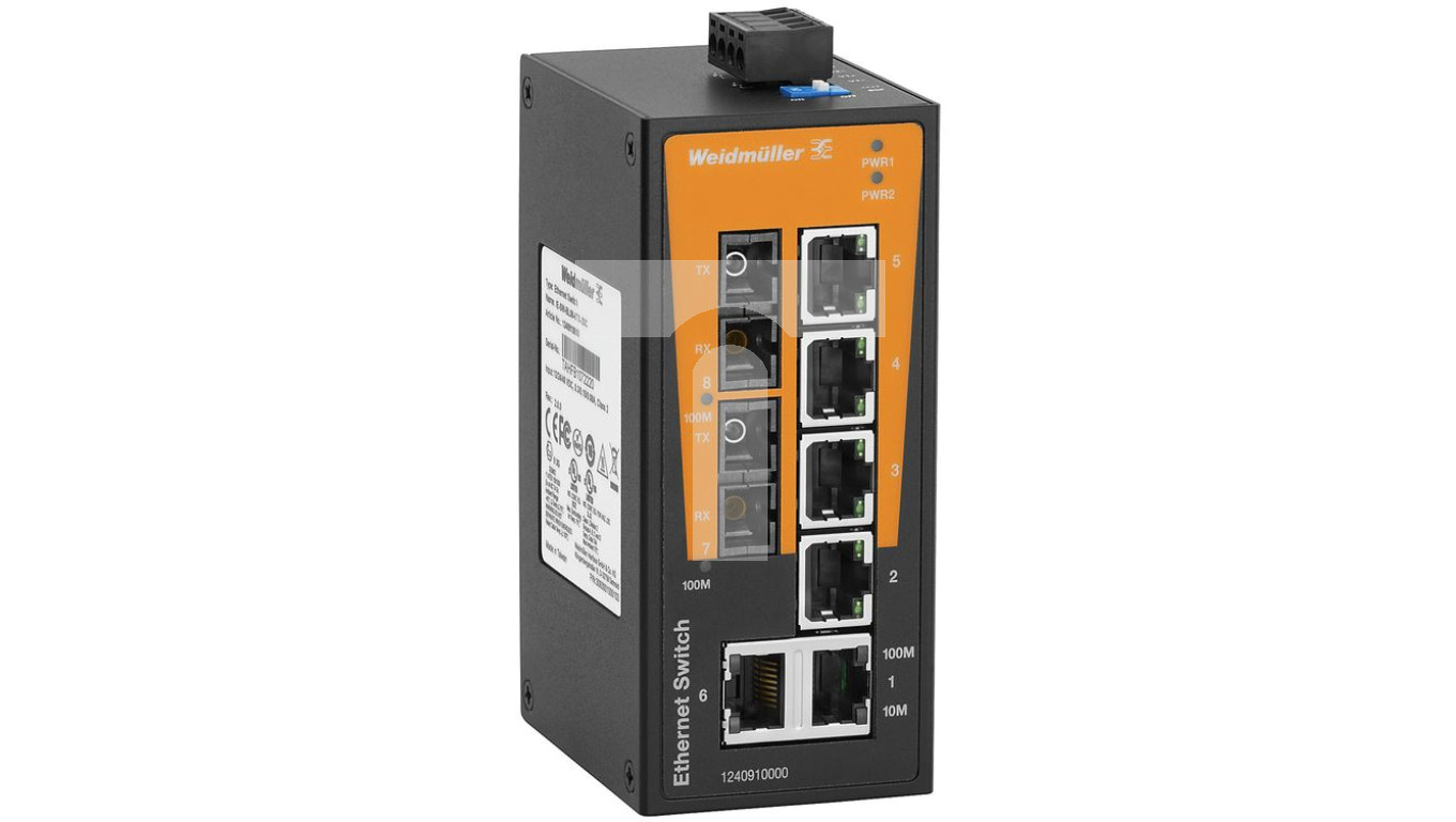 Przełącznik sieciowy (switch) IE-SW-BL08-6TX-2SC 1240910000 ...