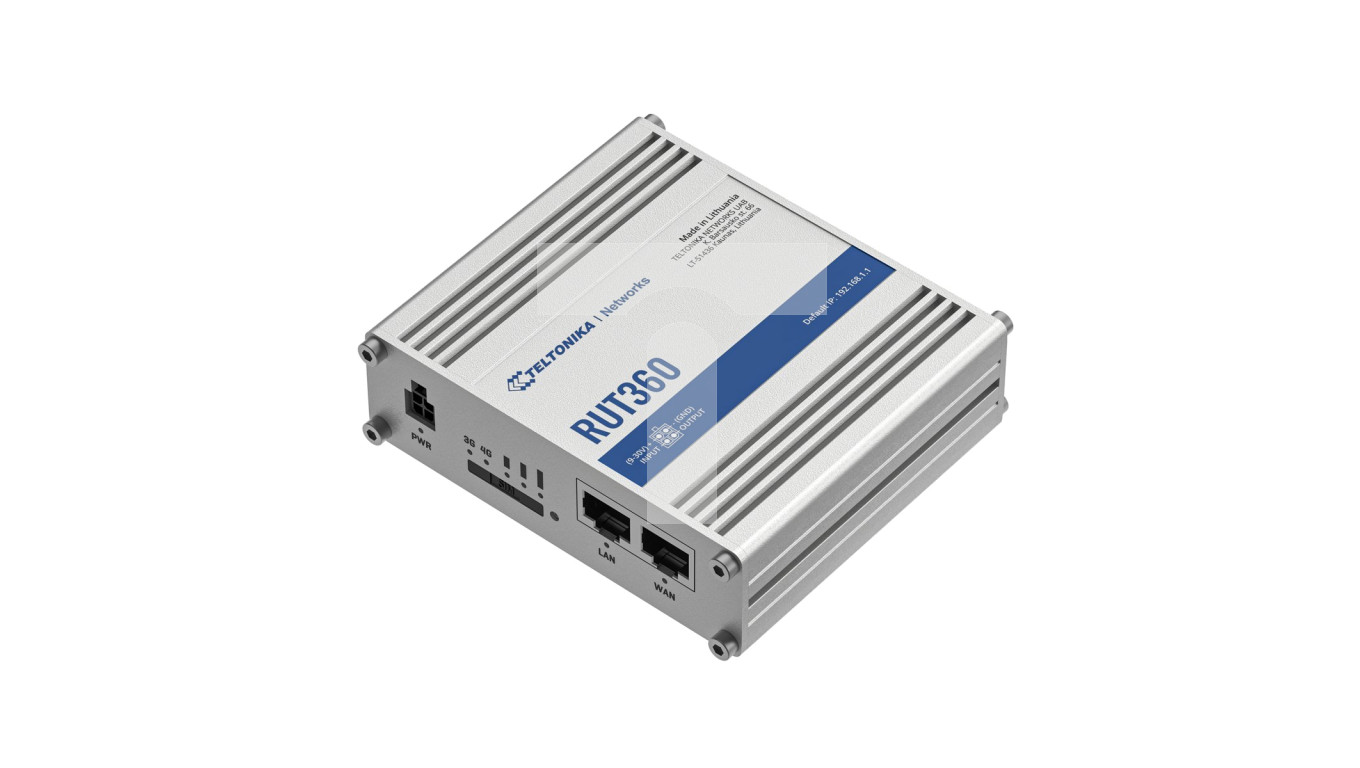 Przemysłowy Router LTE Cat.6, 1x LAN, 1x WAN 100Mb/s WiFi 2,4GHz ...