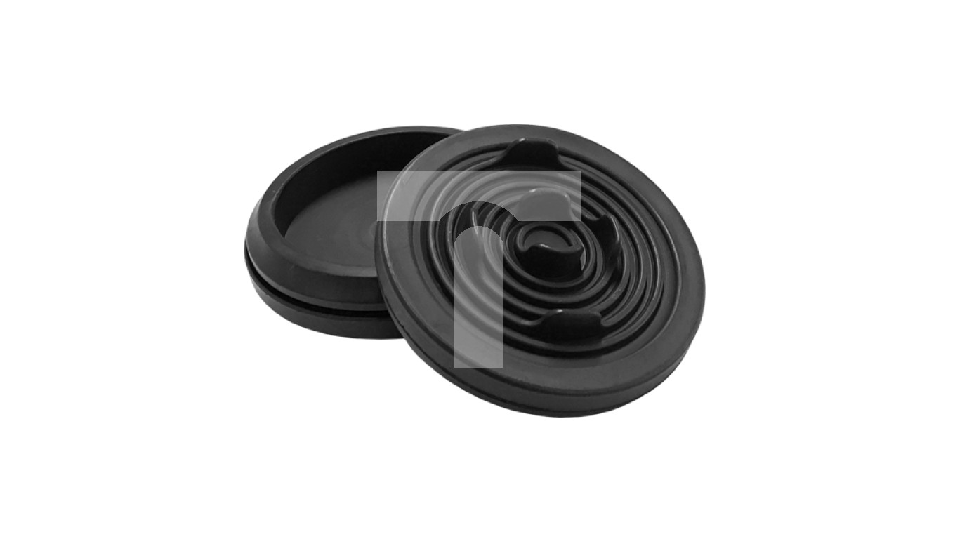 Przepust gumowy pojedynczy UL94V-0 T-RGDM40 RAL 7035 szary średnica ...