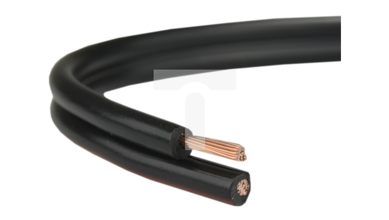 Przewód głośnikowy SMYp 2x1 czarny CU miedź Mercor /100m/ – MERCOR | TIM SA