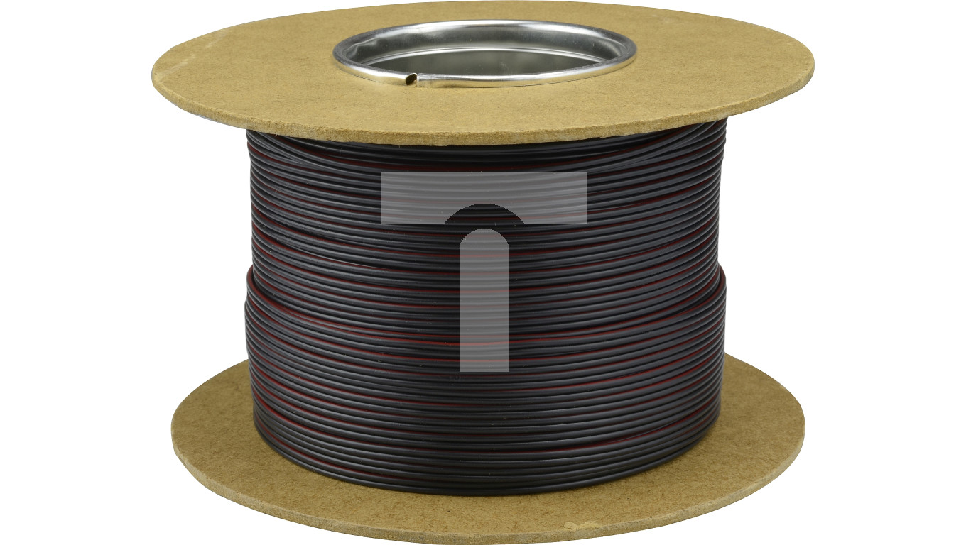 Przewód głośnikowy SMYp 2x1,5 czarny CU miedź Mercor /100m/ – MERCOR | TIM SA