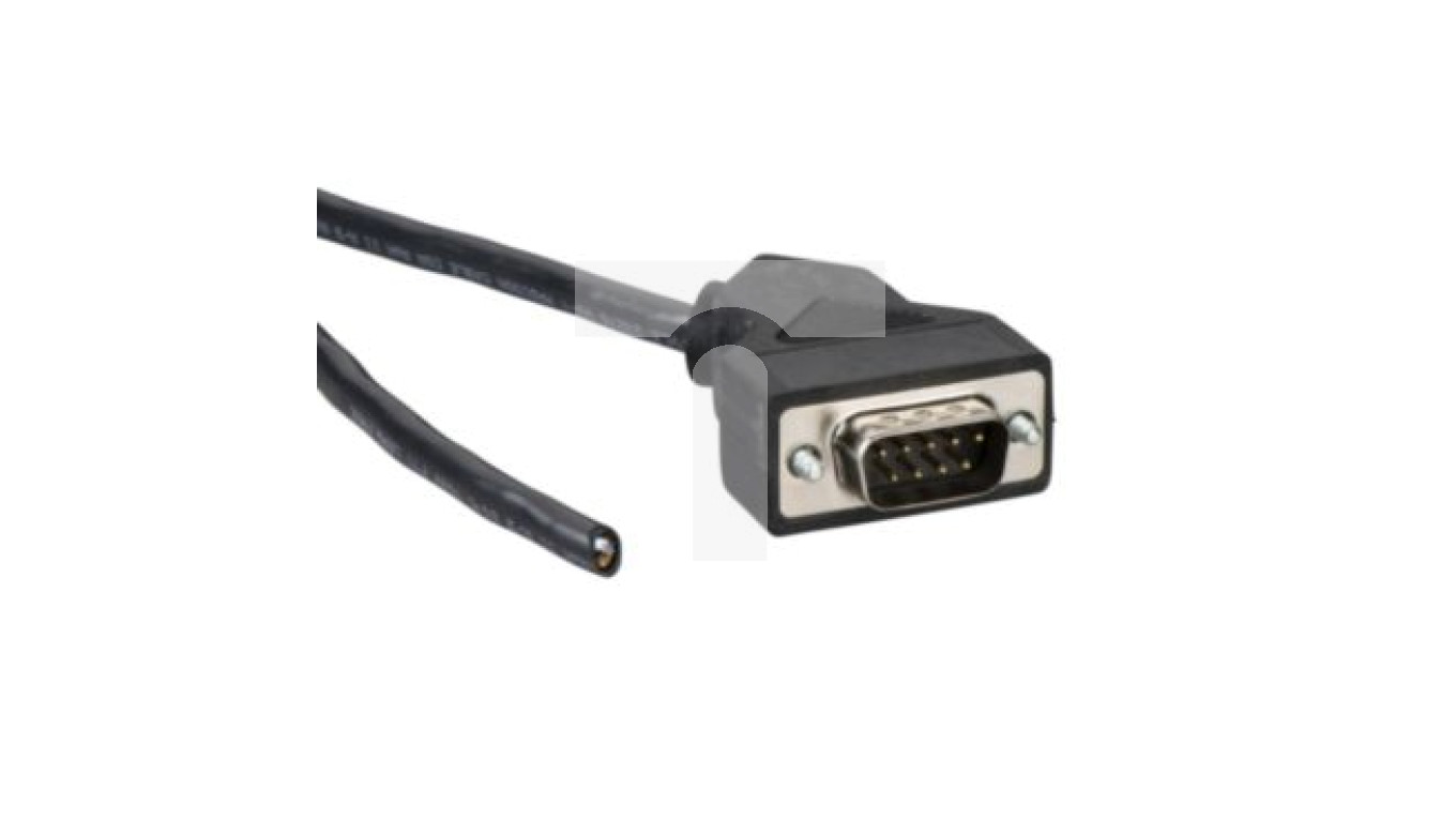 Przewód odejściowy Modbus Plus, od puszki do SUB-D9 strona prawa, 2,4m ...