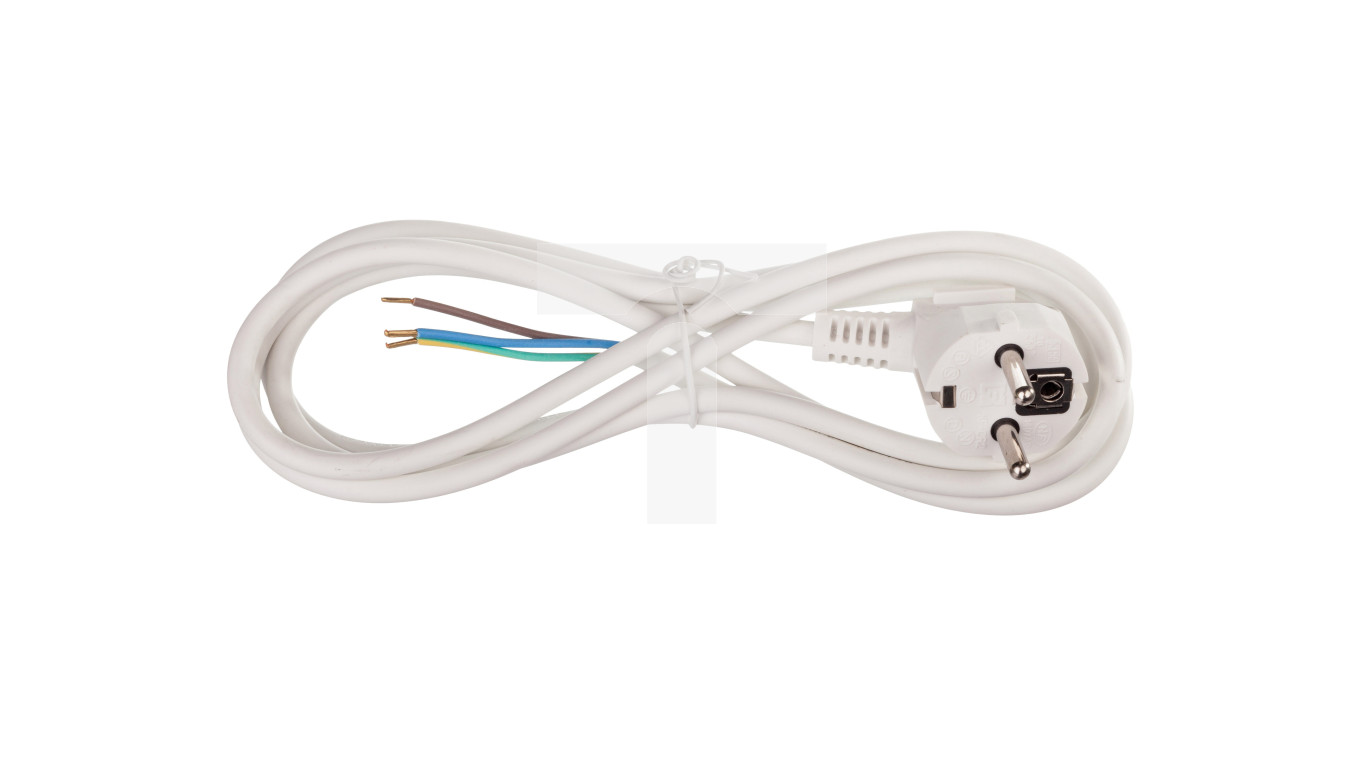 Przewód przyłączeniowy H05VV-F 3x0,75 2m biały S14372 – EMOS | TIM SA