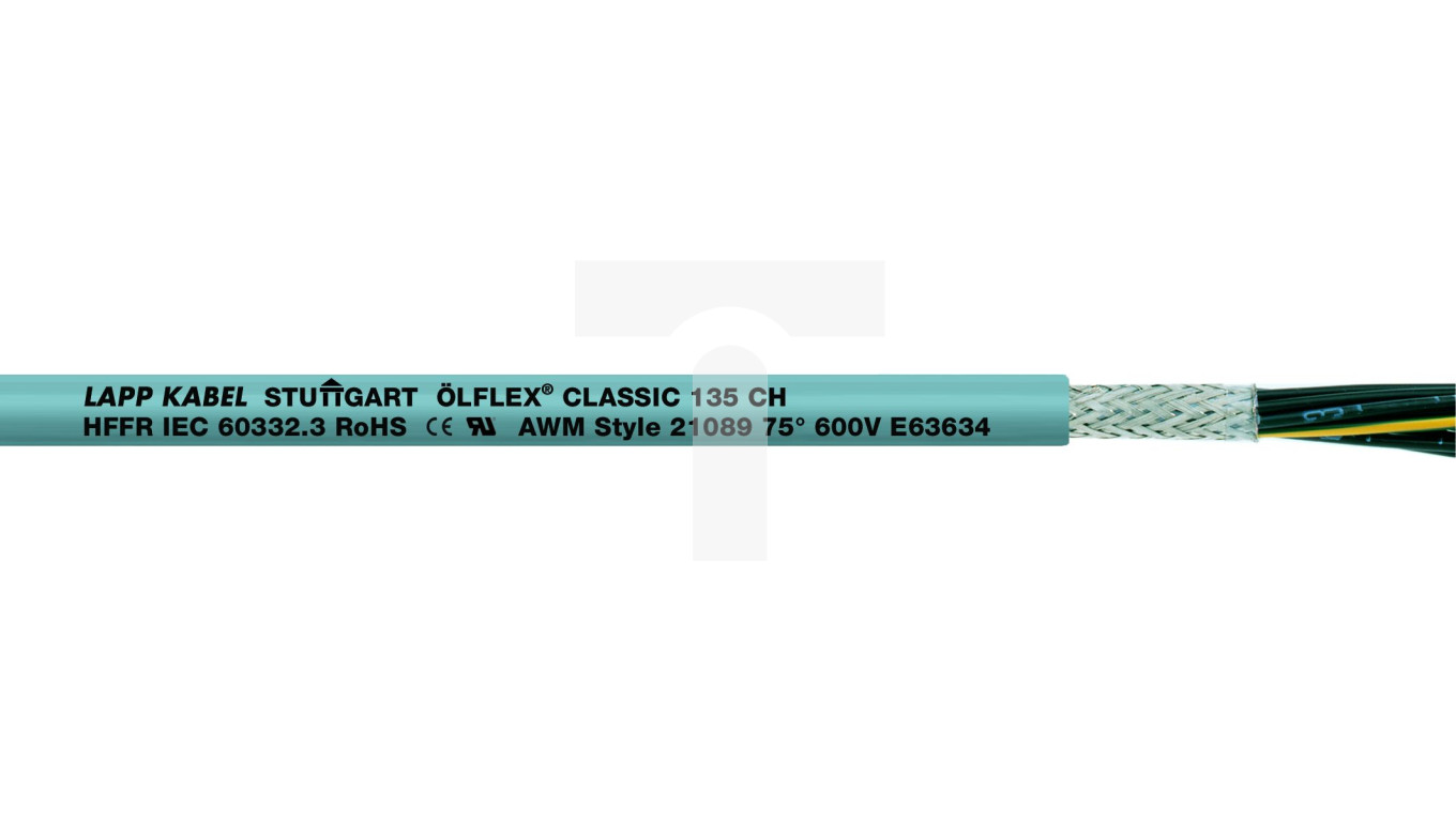 Przewód sterowniczy bezhalogenowy OLFLEX CLASSIC 135 CH 7G1,5 1123314 ...