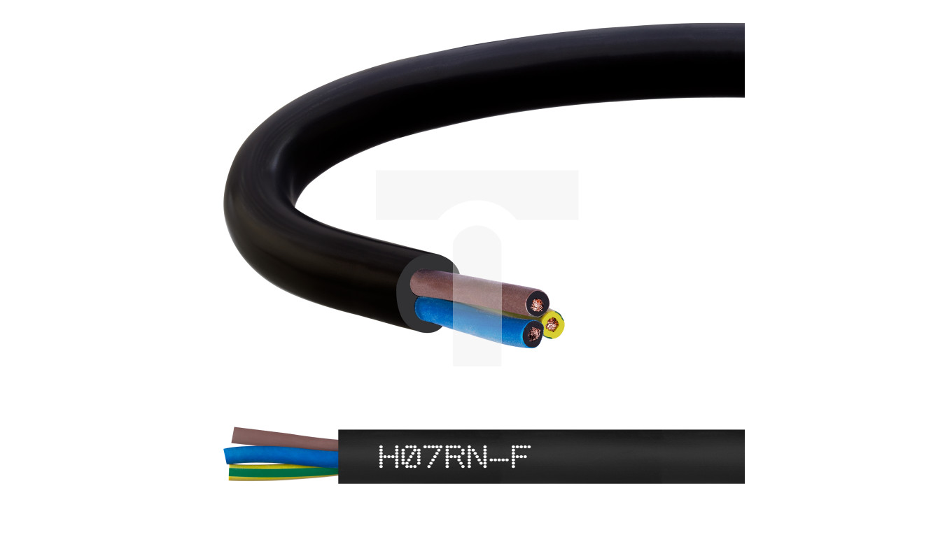 Przewód w gumie H07RN-F / ONPD 3x2,5 450/750V Elektrokabel /50m/ – ELEKTROKABEL FABRYKA KABL ...