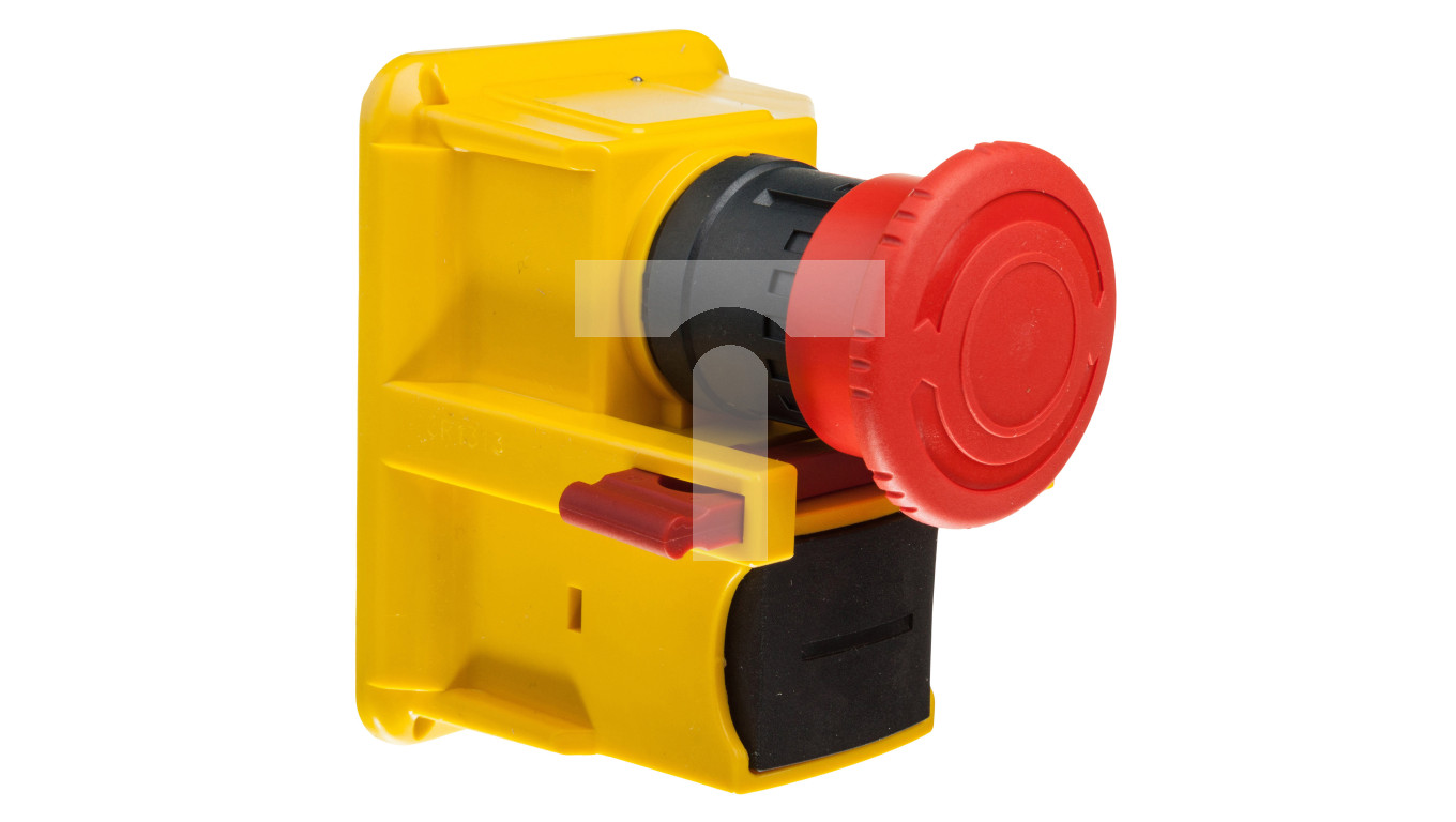 Przycisk bezpieczeństwa do obudów czerwony przez obrót GV2K04 ...