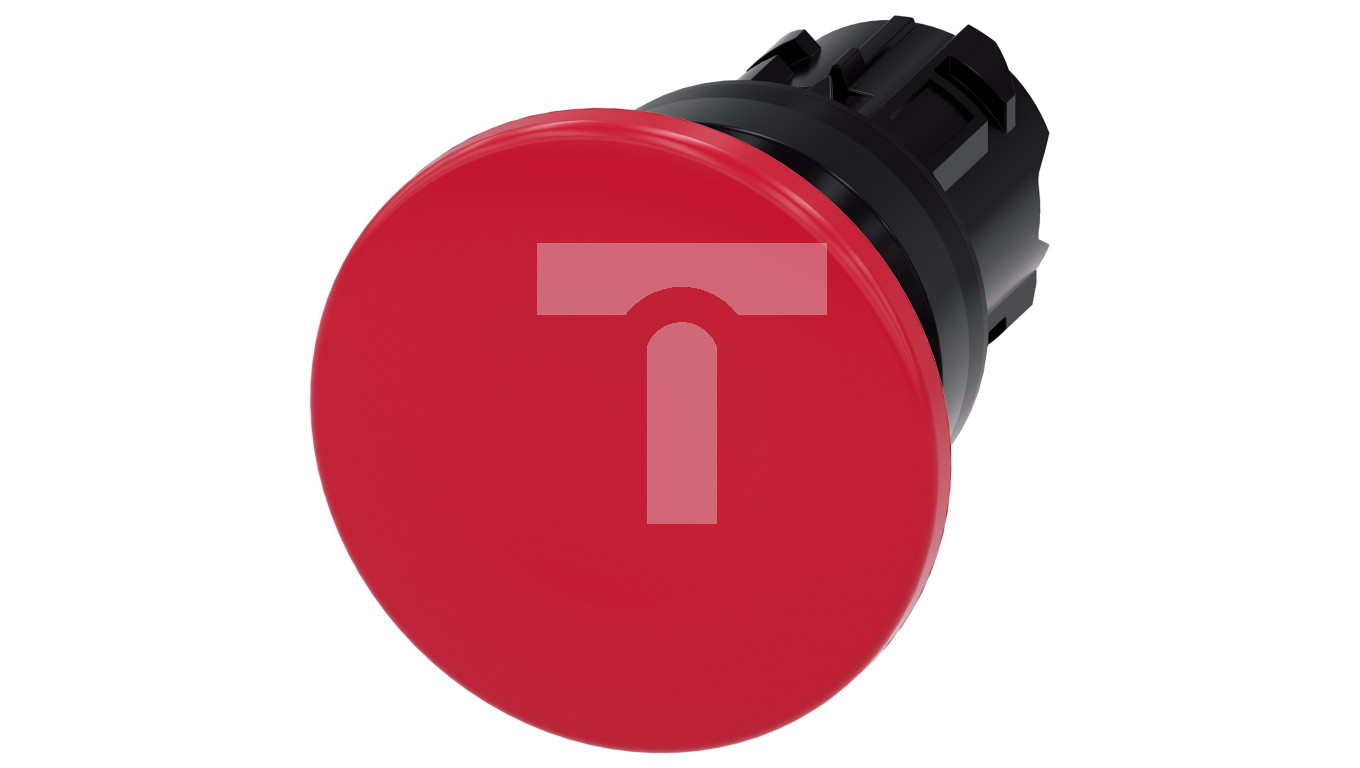 Przycisk grzybkowy 22mm tworzywo czerwony 40mm z samopowrotem SIRIUS ACT 3SU1000-1BD20-0AA0 ...