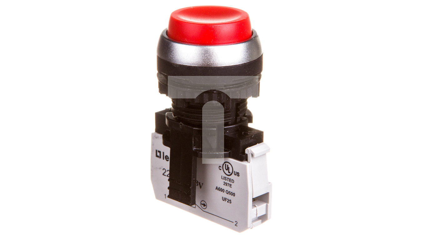 Przycisk sterowniczy 22mm czerwony 1R z samopowrotem 023715 – LEGRAND | TIM SA
