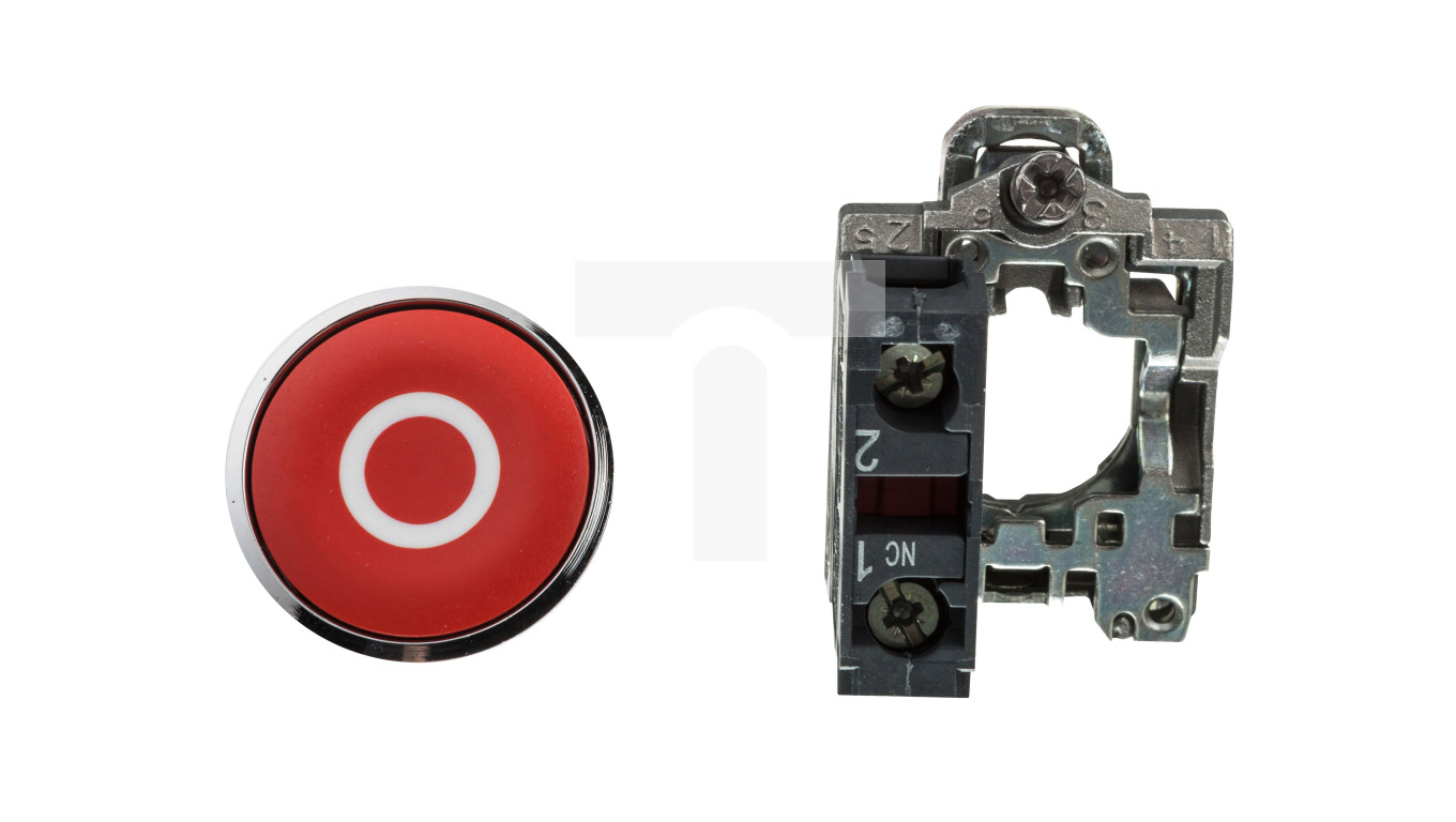 Przycisk sterowniczy 22mm czerwony z samopowrotem 1R XB4BA4322 – Schneider | TIM SA