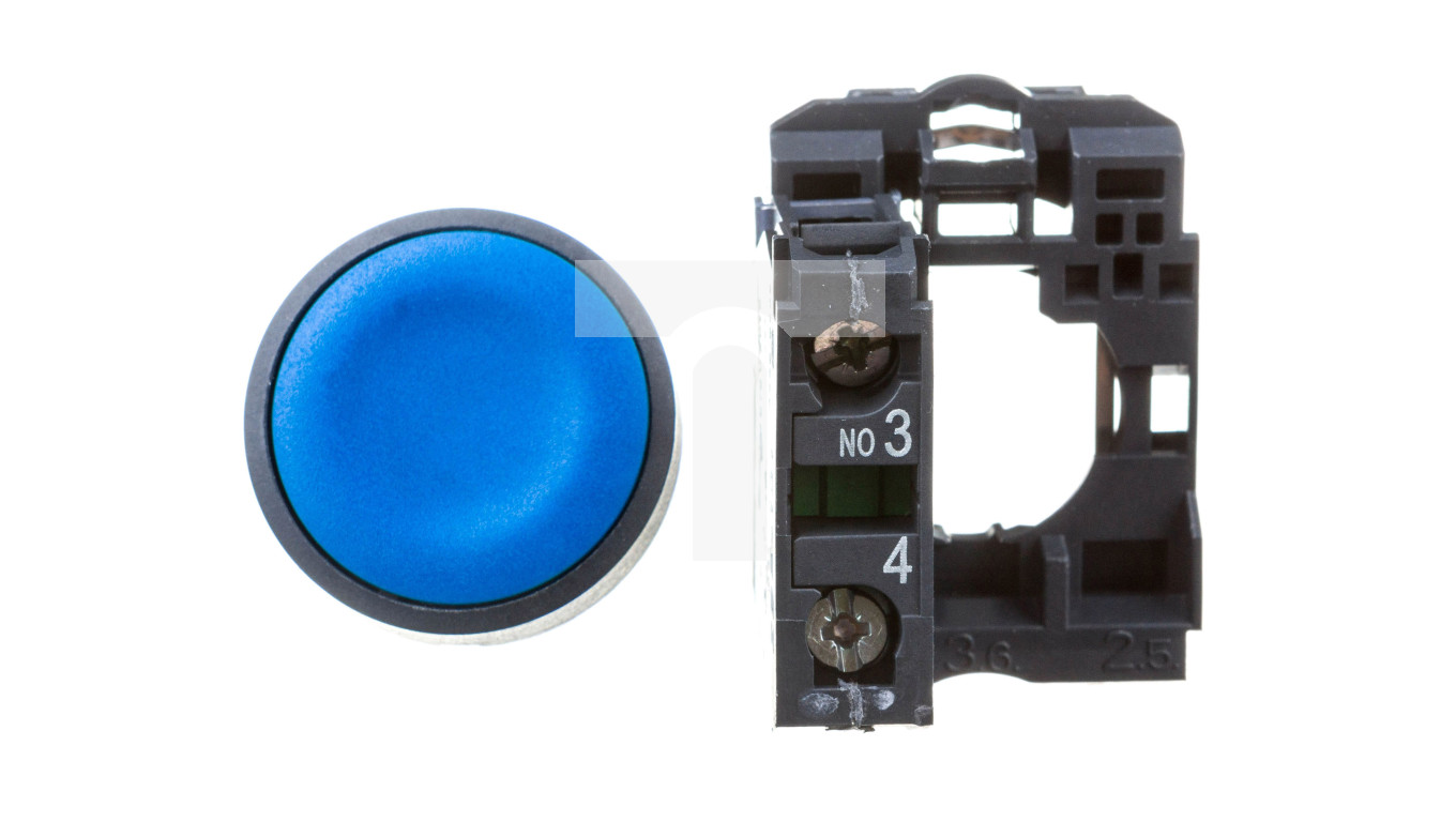 Przycisk sterowniczy 22mm niebieski z samopowrotem 1Z XB5AA61 ...