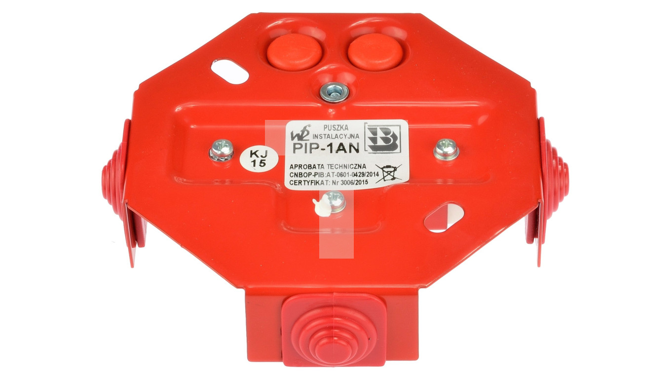 Puszka przeciwpożarowa PIP-1AN R3x2x4 ośmiokątna, E90, rozgałęźna ...