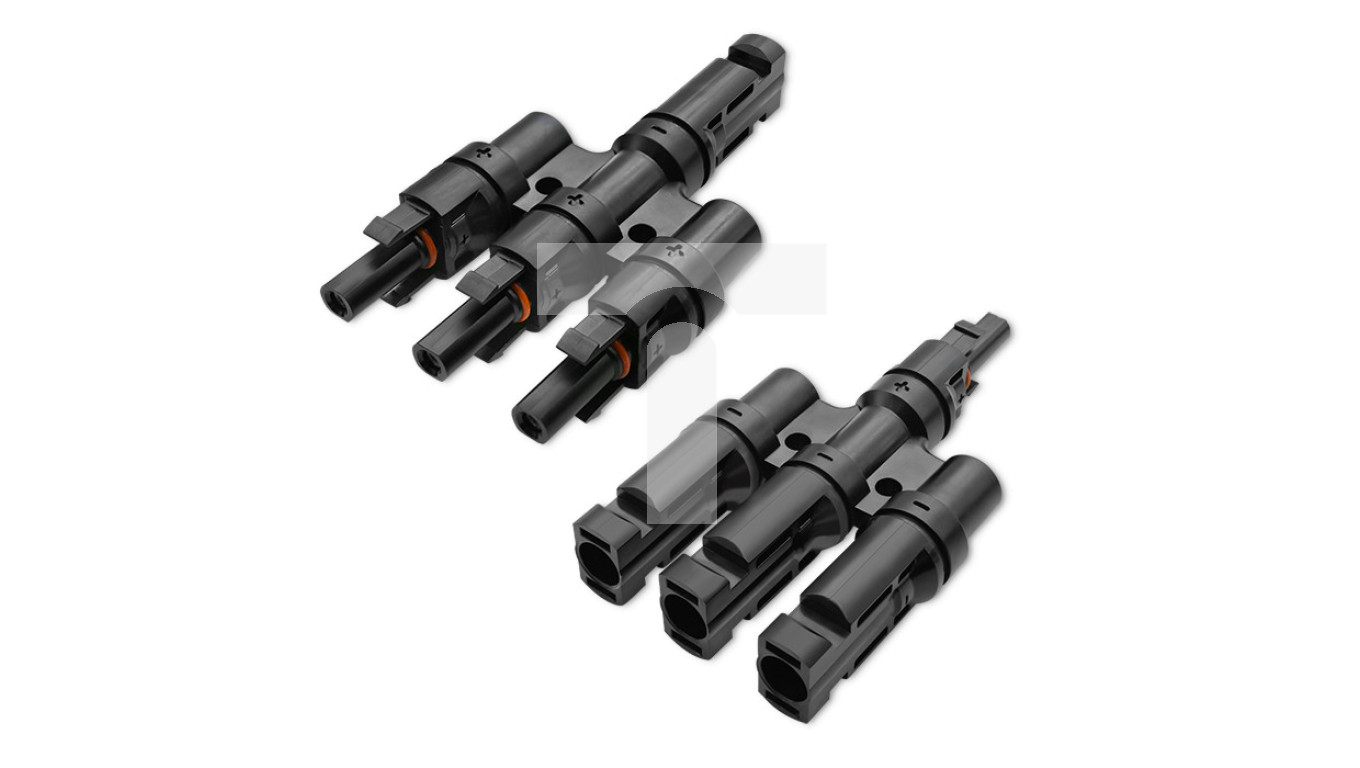 Qoltec Konektor solarny złącze MC4 Typ T 1000V 30A komplet – Qoltec | TIM SA