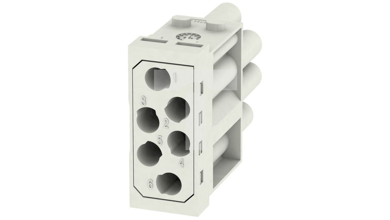 Ramka dokująca wkładów do złącz przemysłowych HDC MHE 6P FC 1505660000 – Weidmuller Sp. z o.o ...