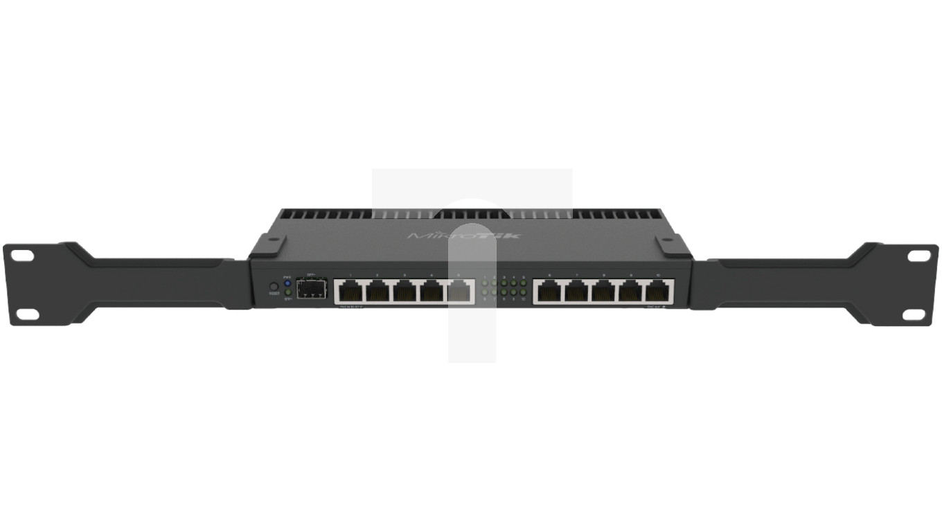 Router 10x RJ45 1000Mb/s, 1x SFP+ MikroTik RB4011IGS+RM – MIKROTIK | TIM SA