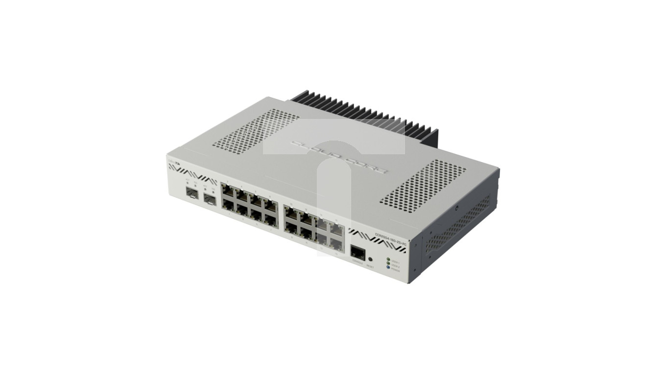Router 16x RJ45 1000Mb/s, 2x SFP+ MikroTik CCR2004-16G-2S+PC – MIKROTIK ...