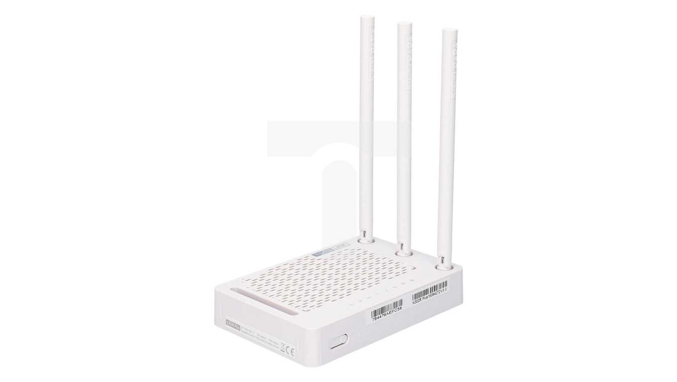 Router WiFi 300Mb/s, 2,4GHz, 5x RJ45 100Mb/s, 3x 5dBi Totolink N302R ...