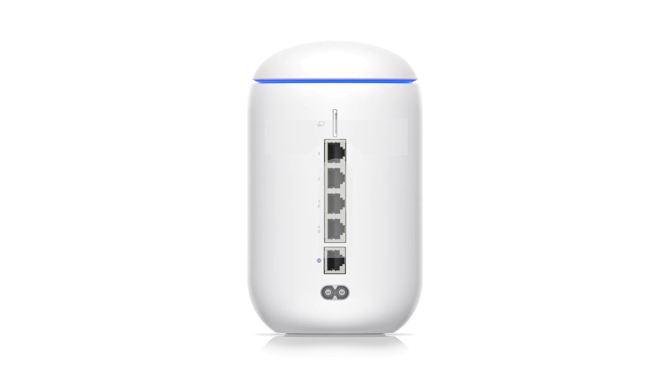 Router WiFi UniFi Dream Router, 4x4 MIMO, Dual Band, WiFi 6, 5x RJ45 ...