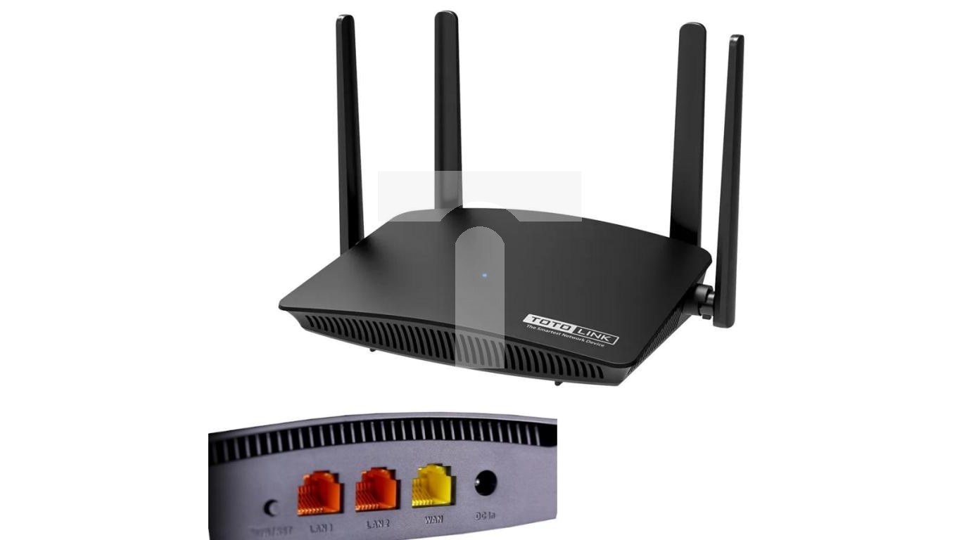 Router WiFi bezprzewodowy AC1200 Dual Band 3xRJ45 100Mb/s (867Mb/s 5GHz ...