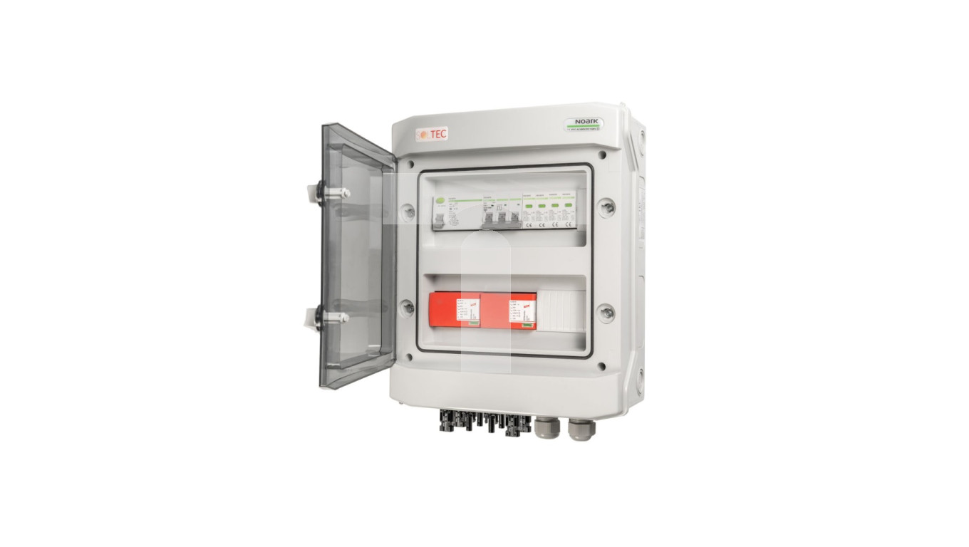 Rozdzielnica prefabrykowana AC RCD 3F 32A T2 DC T1+2 2MPPT SOL-831 ...