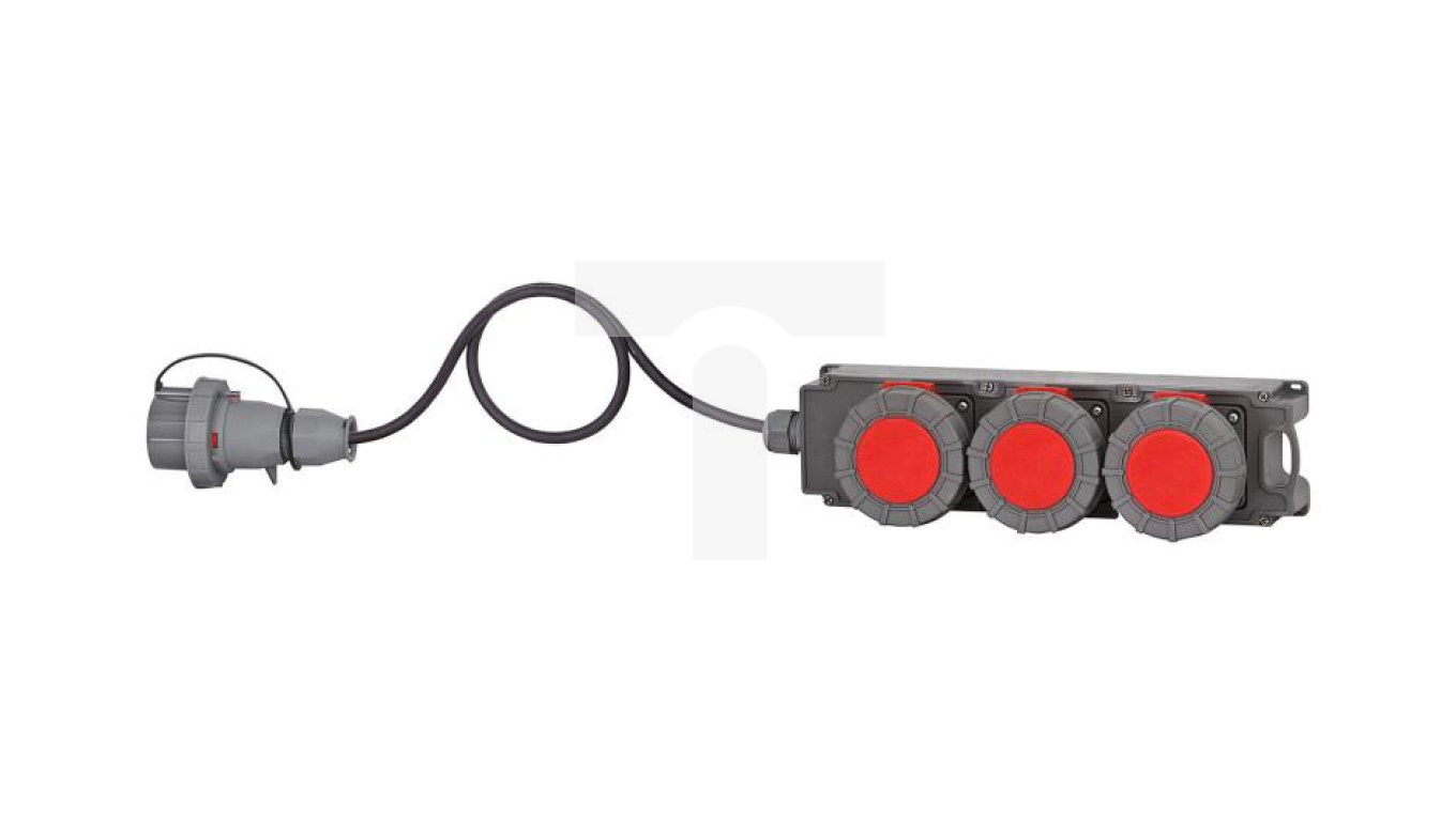 Rozdzielnica TRIBOX - gniazda 3x16A 5p, przewód OW 5x2,5mm2 - 10m z ...