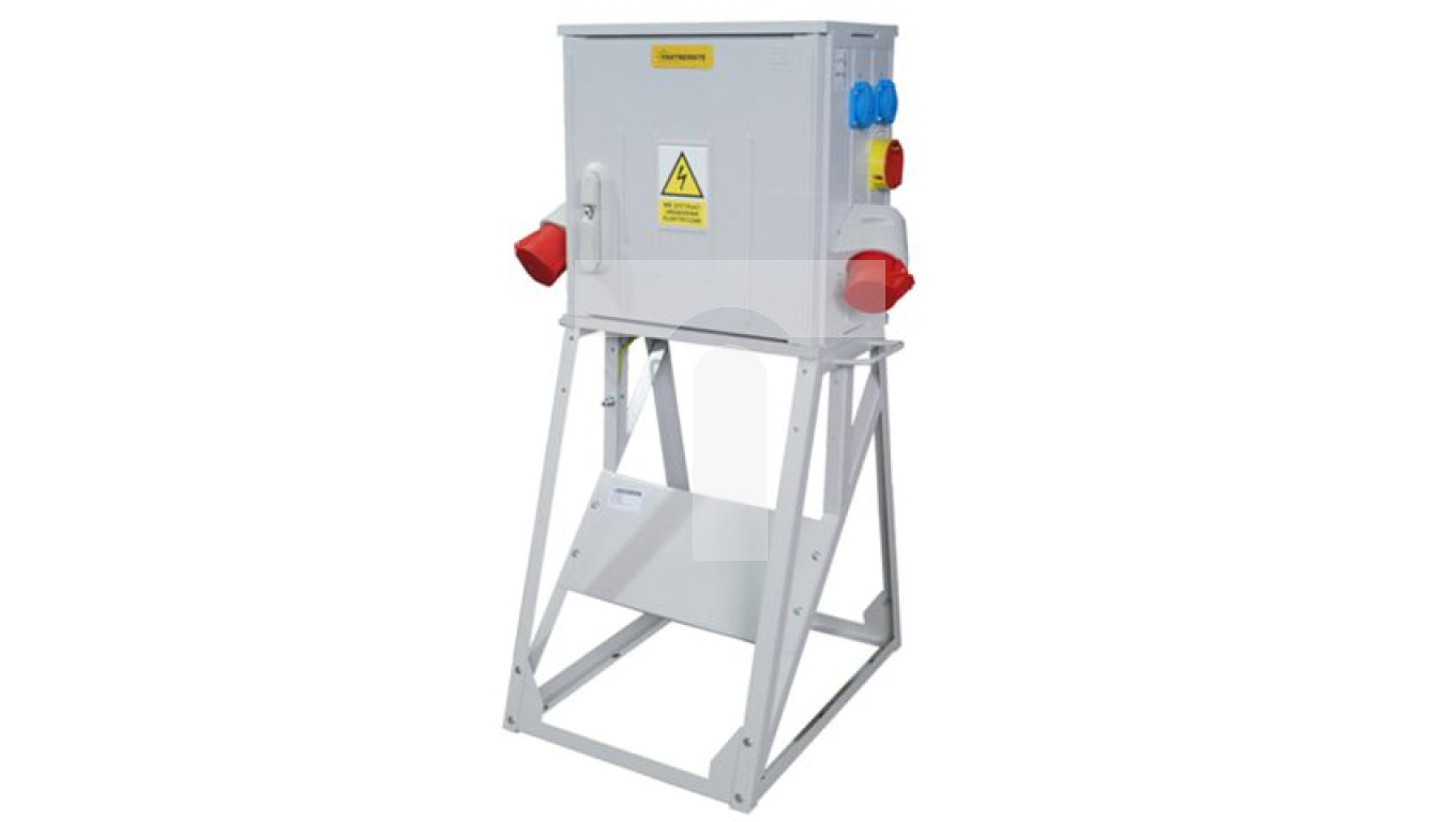 Rozdzielnica budowlana ERB40A1 na stojaku, IP54, gniazda: 1x CEE 32A ...