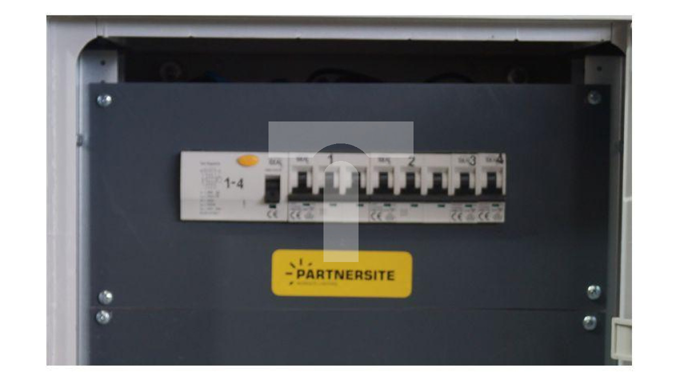 Rozdzielnica budowlana ERB40A1L na stojaku, IP54, gniazda: 1x CEE 32A ...