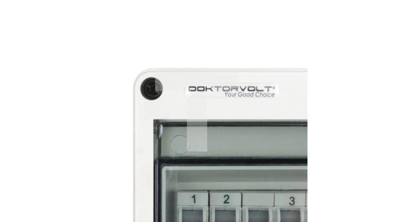 Rozdzielnica budowlana TD-S/FI 32A 16A 4x230V Schuko Doktorvolt 6442 ...