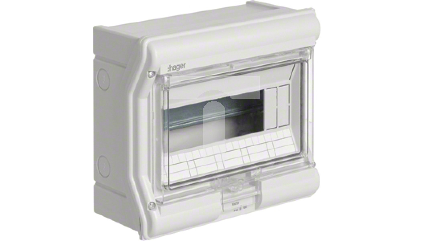 Rozdzielnica modułowa 1x10 natynkowa IP55 Vector VE110L – HAGER POLO ...