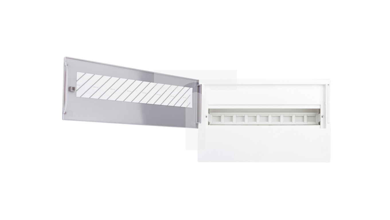 Rozdzielnica modułowa 1x18 natynkowa IP40 drzwi przezroczyste Mini ...