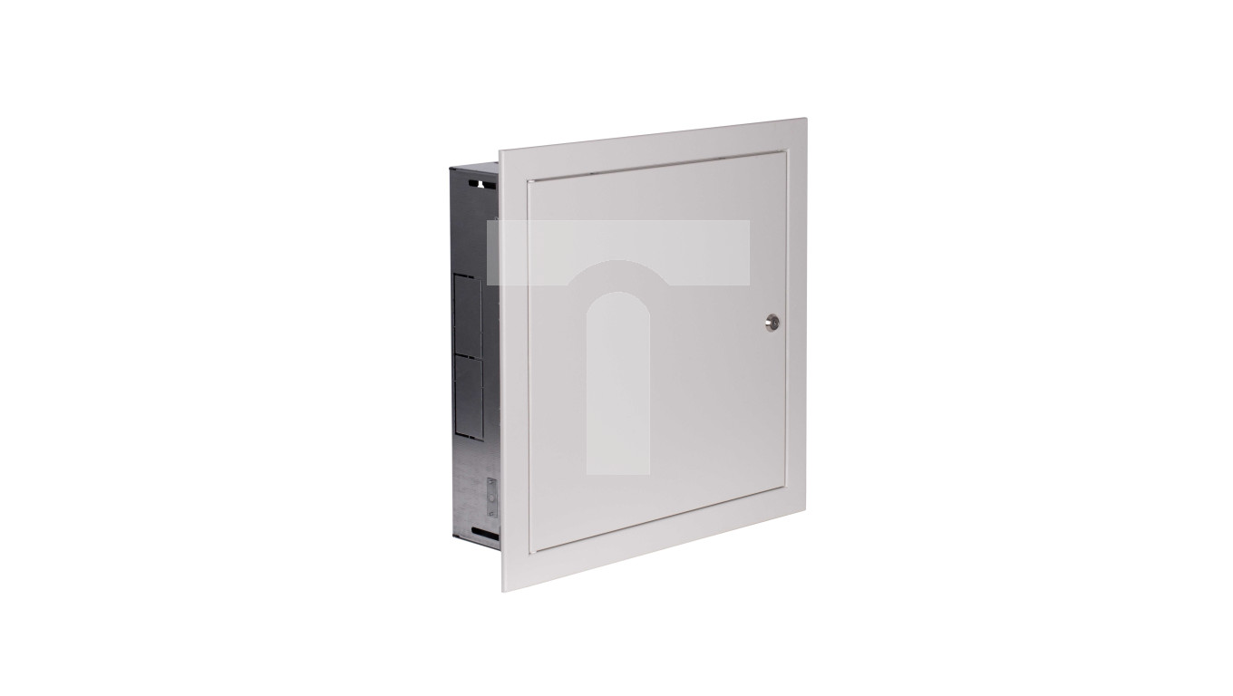 Rozdzielnica modułowa 2x18 podtynkowa IP31 z zamkiem RAL 9003 RPSM 36 Z (2X18) P36-2-18-20 ...