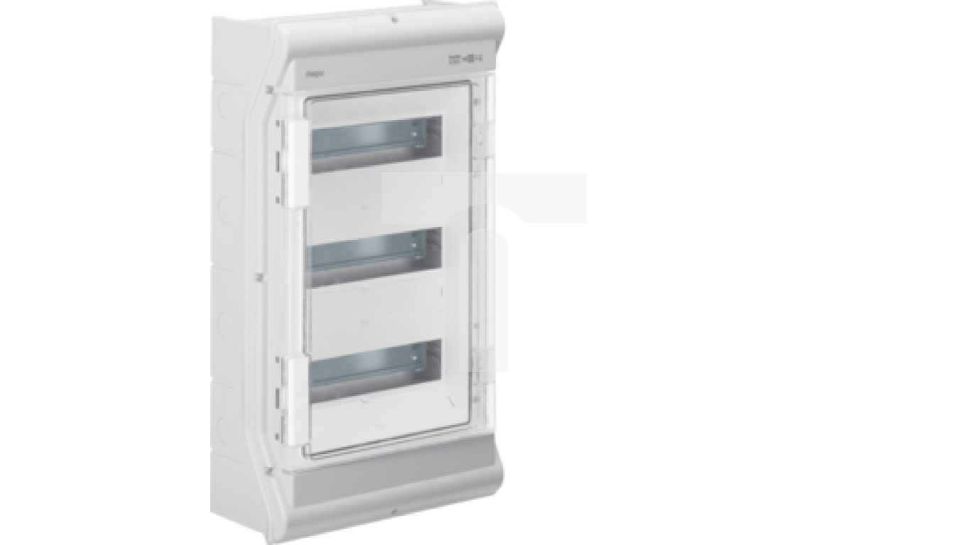 Rozdzielnica modułowa 3x12 natynkowa IP65 Vector VE312SN – HAGER POLO ...