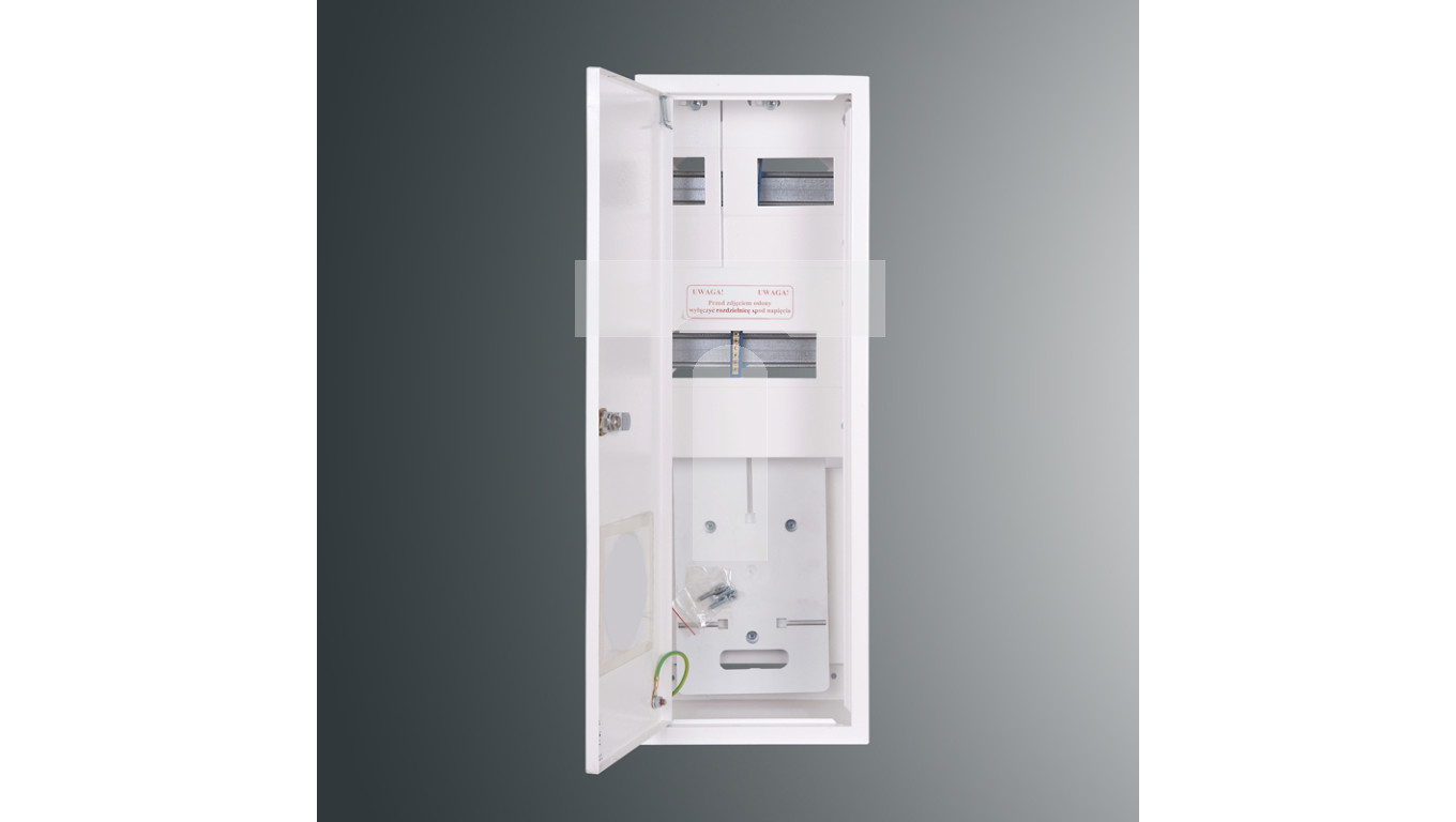 Rozdzielnica n/t licznikowa RZ 23NN T1F + 14S 612x213x170 pełne drzwi ...