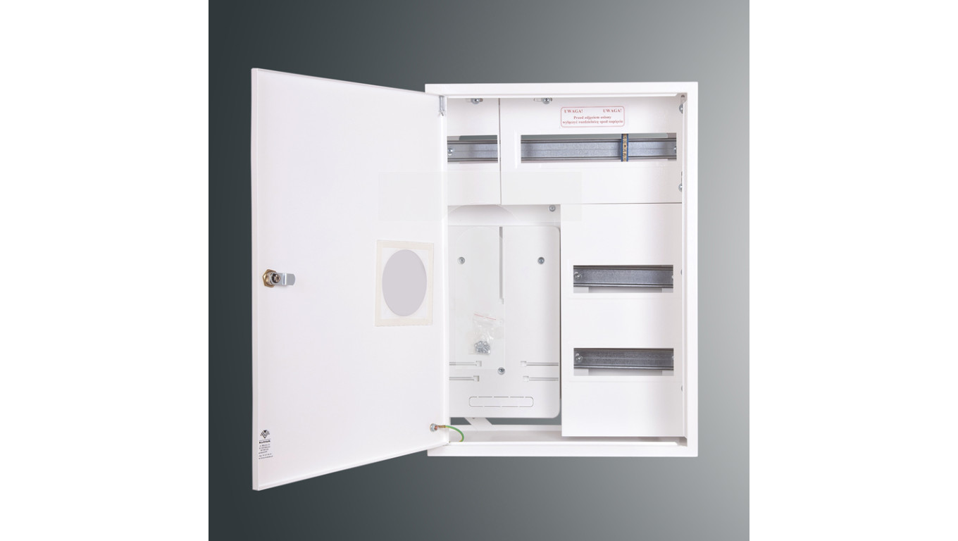 Rozdzielnica n/t licznikowa RZ 7NN P O T3F + 36S PŁYTKA 577x423x135 z ...