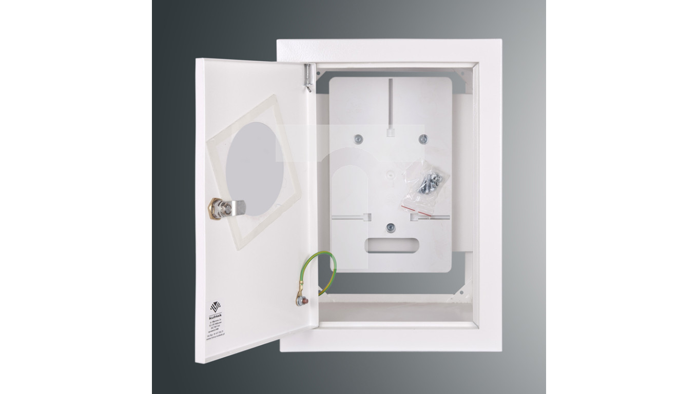 Rozdzielnica p/t licznikowa RW 18NN T1F 312x213x170 pełne drzwi zamek ...