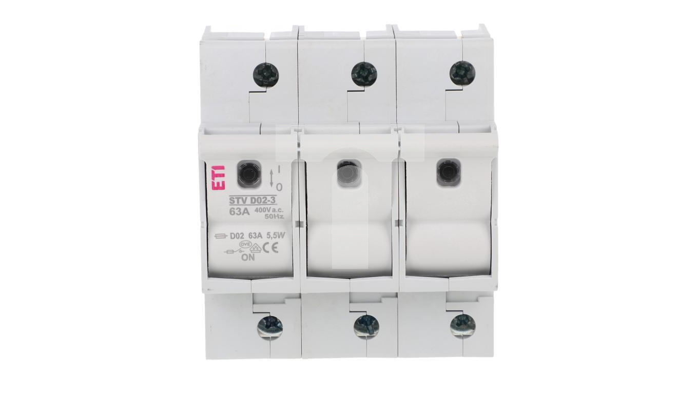 Rozłącznik bezpiecznikowy 3P 63A STV D02 002271004 – ETI Polam | TIM SA