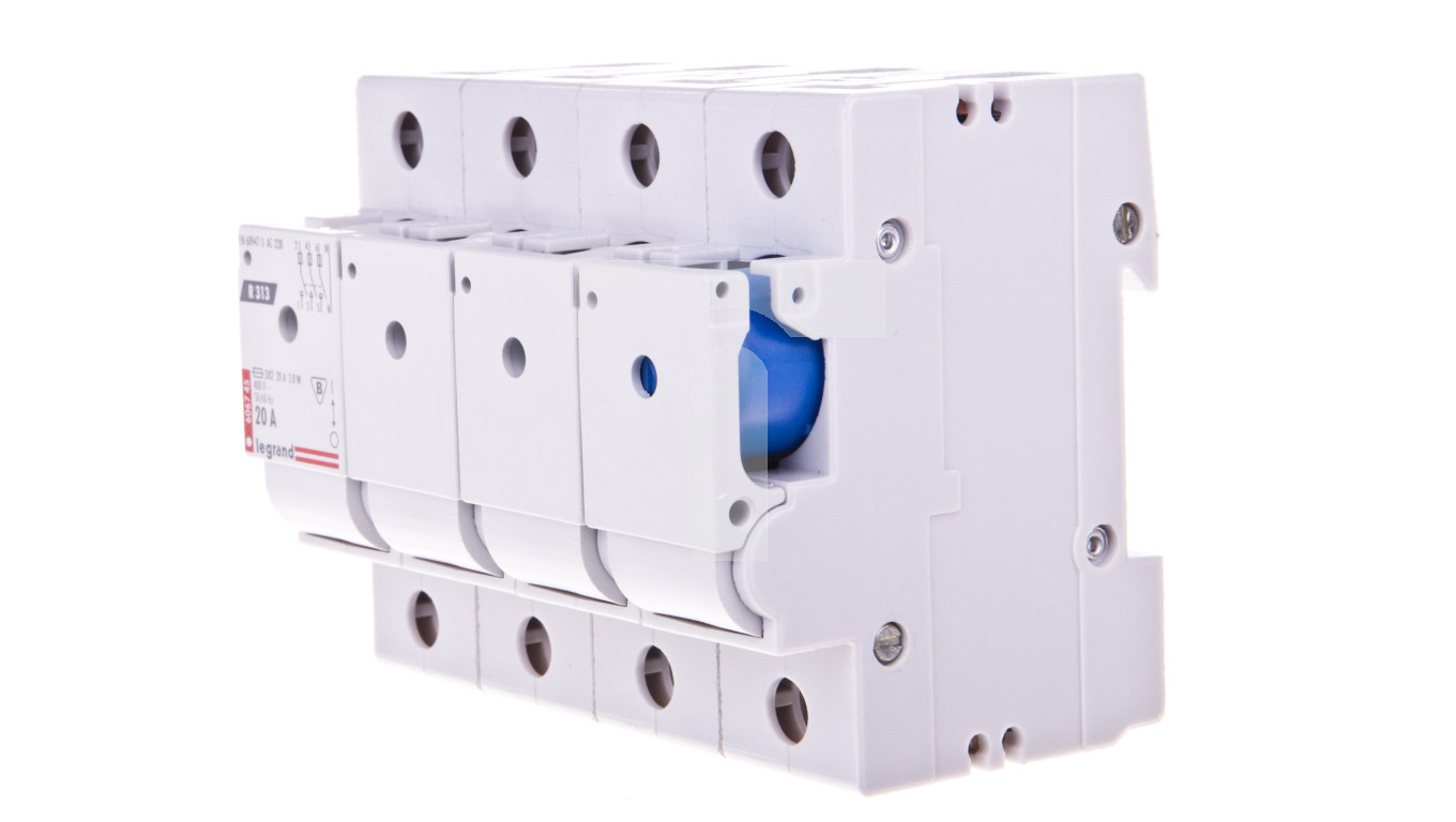 Rozłącznik bezpiecznikowy 3P+N 20A D02 R313 606745 – LEGRAND | TIM SA