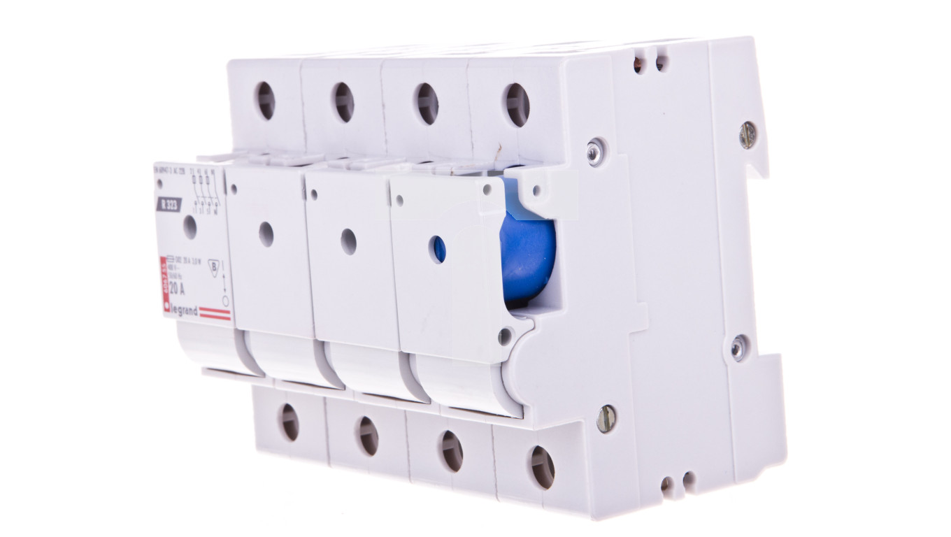 Rozłącznik bezpiecznikowy 3P+N 20A D02 R323 606755 – LEGRAND | TIM SA