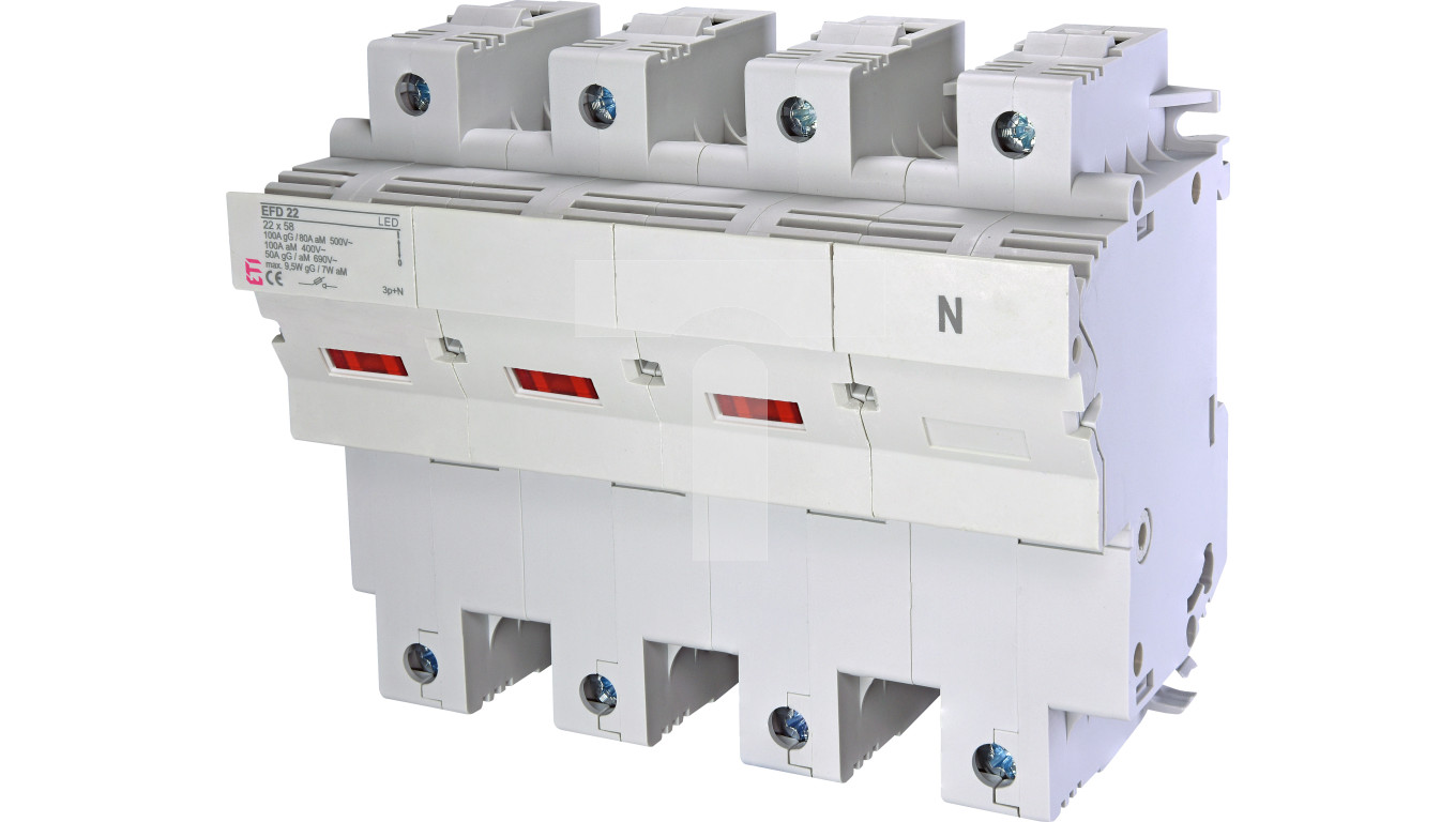 Rozłącznik bezpiecznikowy EFD 22 3p+N LED 002570015 – ETI-POLAM | TIM SA