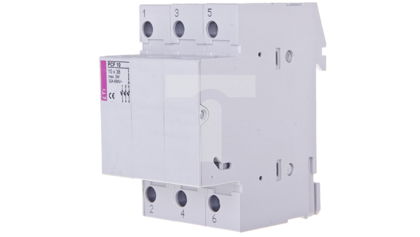 Rozłącznik bezpiecznikowy cylindryczny 3P 32A 10x38mm PCF 002550004 – ETI Polam | TIM SA
