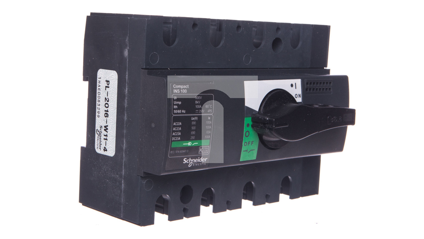 Rozłącznik izolacyjny 3P 100A INS100 28908 – Schneider | TIM SA