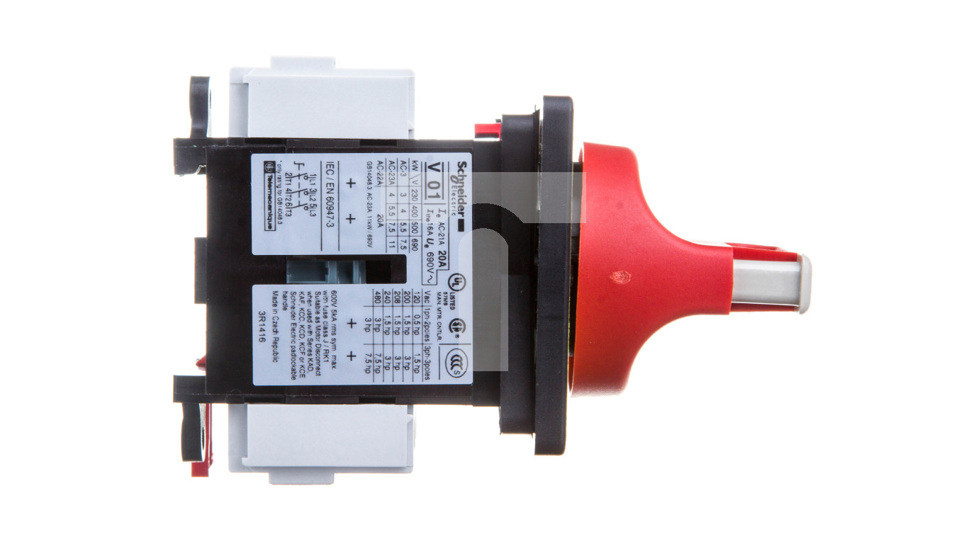 Rozłącznik izolacyjny 3P 20A VCF01 – Schneider | TIM SA