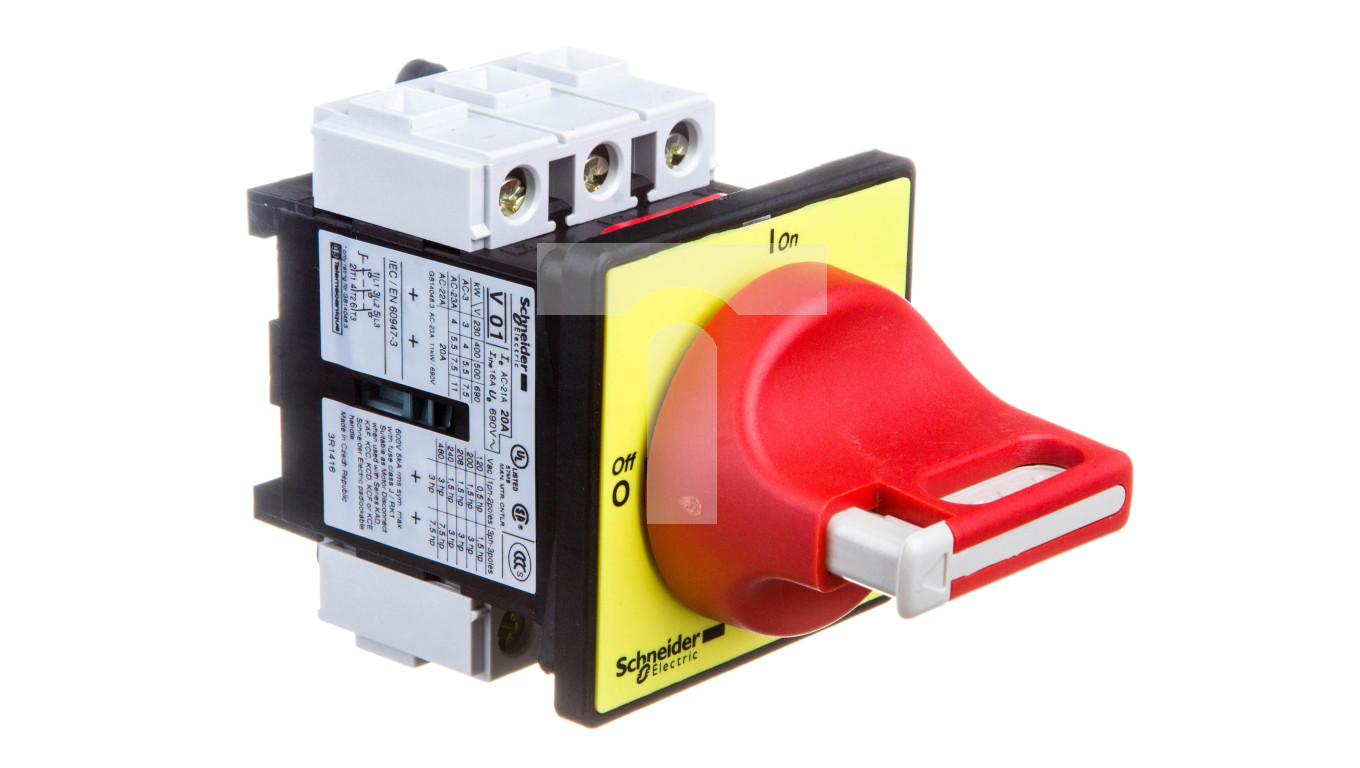 Rozłącznik izolacyjny 3P 20A VCF01 – Schneider | TIM SA