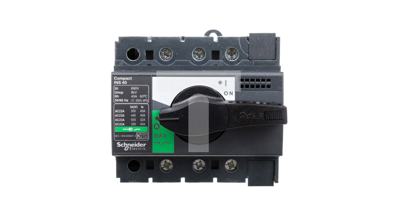 Rozłącznik izolacyjny 3P 40A INS40 28900 – Schneider | TIM SA