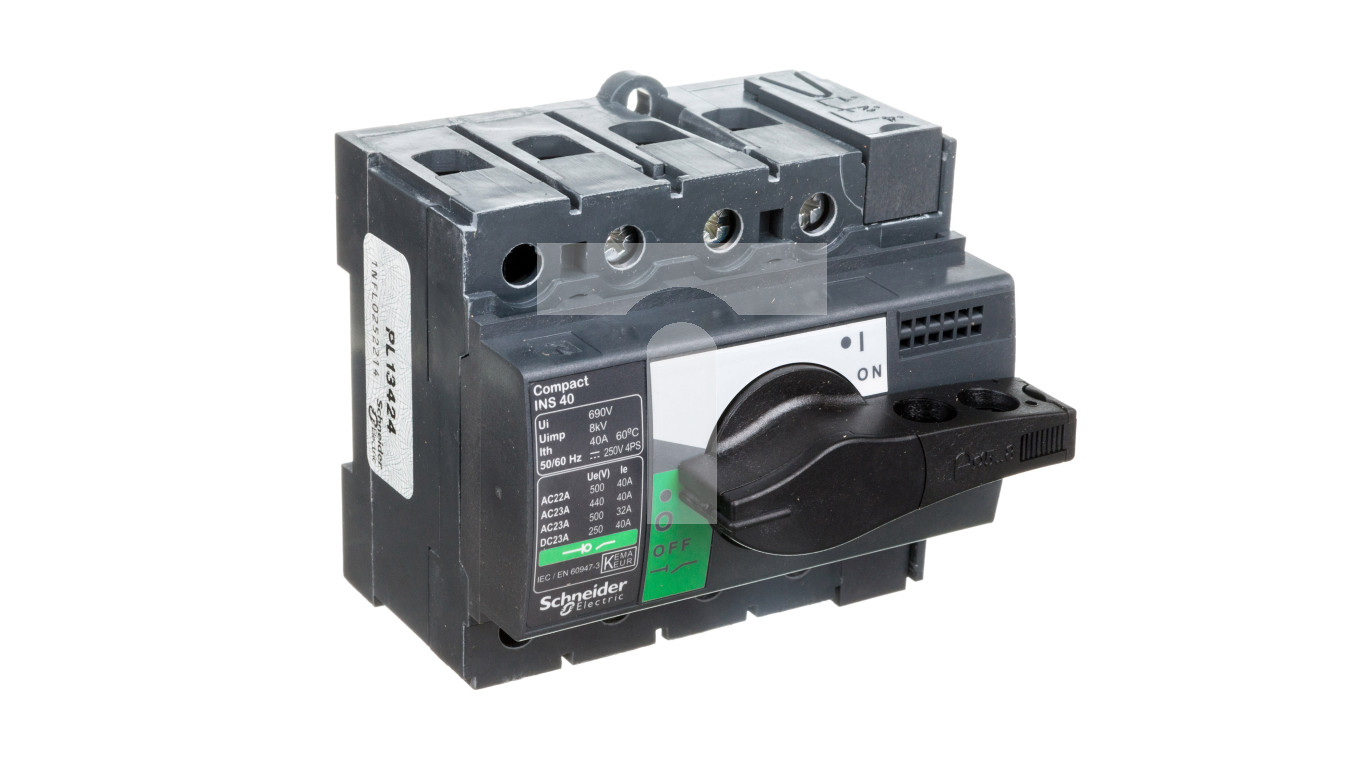Rozłącznik izolacyjny 3P 40A INS40 28900 – Schneider | TIM SA