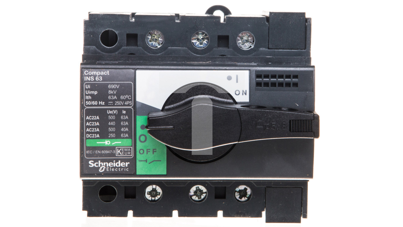 Rozłącznik izolacyjny 3P 63A INS63 28902 – Schneider | TIM SA