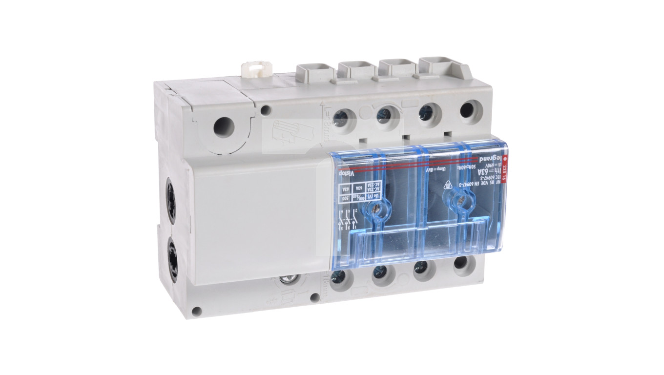 Rozłącznik izolacyjny 3P 63A VISTOP /napęd boczny czarny/ 022516 – LEGRAND | TIM SA