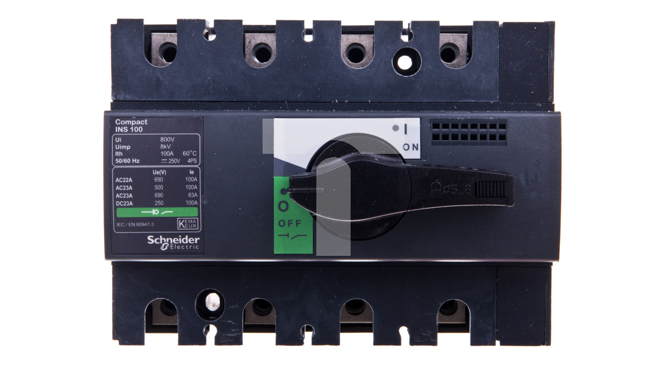 Rozłącznik izolacyjny 4P 100A INS100 28909 – Schneider | TIM SA
