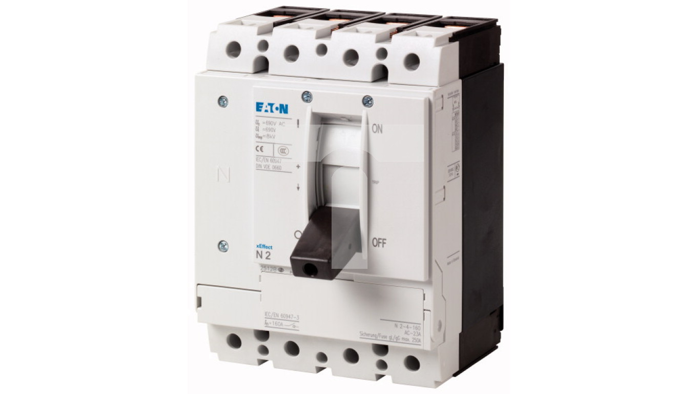 Rozłącznik mocy 4P 200A PV 1000V DC N2-4-200-S1-DC 127733 – EATON | TIM SA