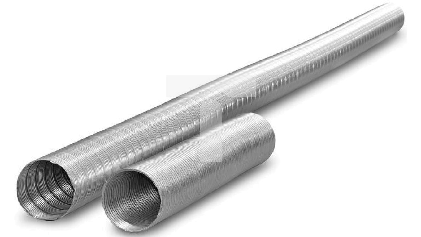 Rura aluminiowa spiro kanał wentylacyjny rozciągliwy Fi 75 długość do 3m – airRoxy | TIM SA
